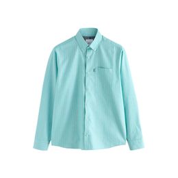 next Button Up Shirt male size XXL Mint / Red violet