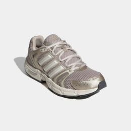 Damen Sneaker "CONTROL ECL", adidas Sportswear, Gr. 40wonder beige, core wei&szlig;, cyber metallic, Textil, Schuhe, inspiriert vom Design des adistar