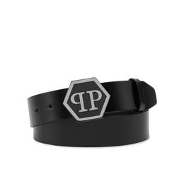 Philipp Plein G&uuml;rtel Herren Gr&ouml;&szlig;e 110 schwarz
