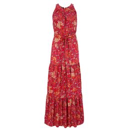 Aniston Casual Kleid Damen Gr&ouml;&szlig;e 36 mischfarben / rot Sommerkleid