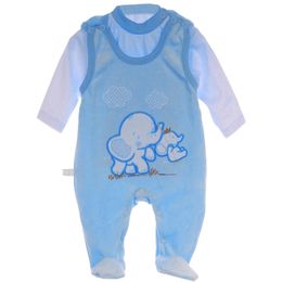 La Bortini Set boy size 56/62 Sky blue