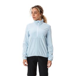 Vaude Damen Vaude Funktionsjacke &raquo;WOMEN'S CYCLIST AIR JACKET&laquo; 1 Stk. tlg. mit Kapuze sportlich, wasserabweisend, windabweisend, atmungsaktiv blau 38