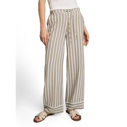 Tom Tailor Damen TOM TAILOR Stoffhose mit Streifen Muster 38, L&auml;nge 30