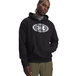 Under Armour Herren Kapuzensweatshirt &raquo;UA RIVAL FLC BRANDED HOODIE&laquo;, sportlicher Stil, mit Kapuze, aus Baumwolle und Polyester S