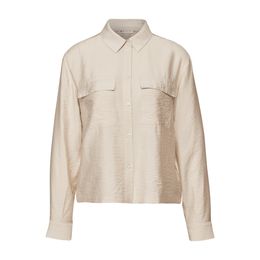 Street One Hemdbluse mit Brusttaschen Damen Gr&ouml;&szlig;e XS beige