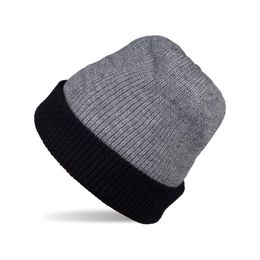 styleBREAKER Beanie female size 54/64 Grey