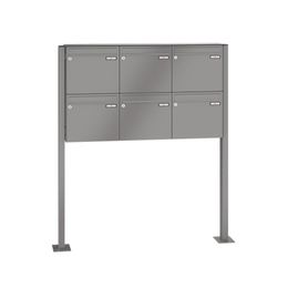 Renz Basic B freistehende 6-fach in DB703 mit Fu&szlig;platten mit Soft Close