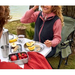 Tchibo - Kapuzen-Sweatjacke - Damen - Gr. L - ros&eacute;