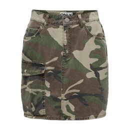 Only Rock 'ONLMargot' Damen Gr&ouml;&szlig;e 40 taupe / anthrazit / gr&uuml;n / pastellgr&uuml;n