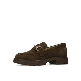 Manfield Mokassin Damen Gr&ouml;&szlig;e 40 braun Sommerschuhe