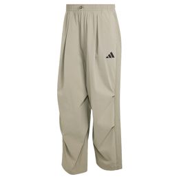 adidas Sportswear Workout Pants 'City Tech' male size S Khaki