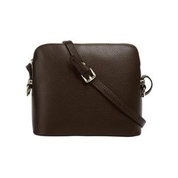 CLUTY Umh&auml;ngetasche Damen Gr&ouml;&szlig;e One Size dunkelbraun