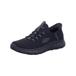 Skechers Slippers 'Slipper Herren 232457 BBK Kunststoff (Synthetik) in schwarz' male size 44 Black
