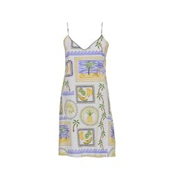 Cyberjammies Nightgown 'Cora' female size S Blue / Yellow / Green / White