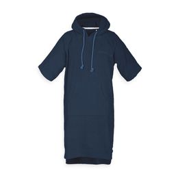 Tom Tailor Bademantel lang Damen Gr&ouml;&szlig;e S/M dunkelblau
