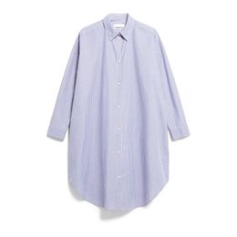 armedangels Kleid 'PFILEAA' Damen Gr&ouml;&szlig;e 36 blau / wei&szlig; Sommerkleid