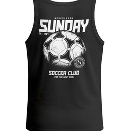 Neverless Shirt 'the next goal' Herren Gr&ouml;&szlig;e S schwarz