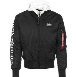 Alpha Industries Between-Season Jacket male size XS Red / Black / White