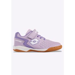 Lotto Kinder Lotto Hallenschuh Indoor Sportschuhe lila 26