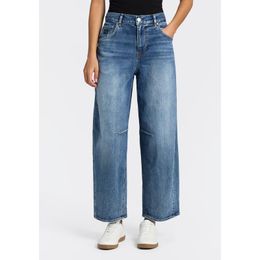 Herrlicher Damen 5-Pocket-Jeans &raquo;Barrow Denim Stretch&laquo; im Barrel Fit, hoher Bund 26, L&auml;nge 32