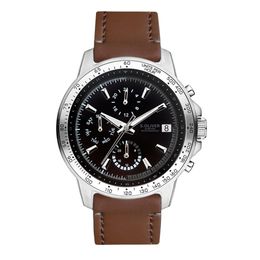s.Oliver Analog Watch male size One size Brown