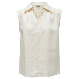Salsa Jeans Blouse female size M/L Pearl white