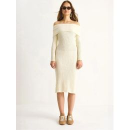 Bianco Lucci Kleid 'Midi' Damen Gr&ouml;&szlig;e 36/38 elfenbein Sommerkleid