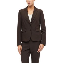 s.Oliver BLACK LABEL Damen s.Oliver BLACK LABEL Blusenblazer mit Reverskragen und 2-Knopf-Verschluss 40
