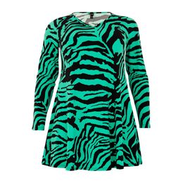Yoek Tunika Damen Gr&ouml;&szlig;e XL/XXL gr&uuml;n / schwarz