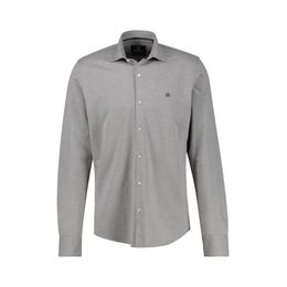 Lerros Button Up Shirt male size L Grey / Black