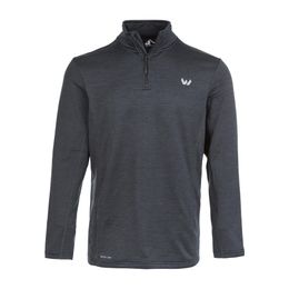 WHISTLER Performance Shirt 'Kalle' male size XL Silver grey / mottled black