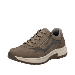 Rieker Schn&uuml;rschuh Herren Gr&ouml;&szlig;e 44 braun / dunkelgrau