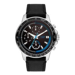 s.Oliver Analog Watch male size One size Azure / Black