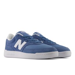 New Balance Herren Sneaker "BB80", Gr. 39,5heron blau, nb 103 wei&szlig;, Leder, Textil, Schuhe
