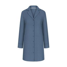Triumph Damen Nachthemd &raquo;Boyfriend Fit NDW 03&laquo; bequem und stilvoll blau 42, N-Gr