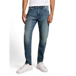 Tom Tailor Denim Herren Tom Tailor Denim Bequeme Jeans im 5-Pocket-Style / Tapered Legs und mit Stretch 32, L&auml;nge 34