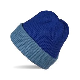 styleBREAKER M&uuml;tze Damen Gr&ouml;&szlig;e 54/64 blau