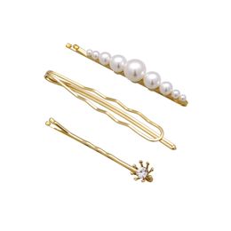 Elli Haarschmuck Damen Gr&ouml;&szlig;e One Size gold / perlwei&szlig;