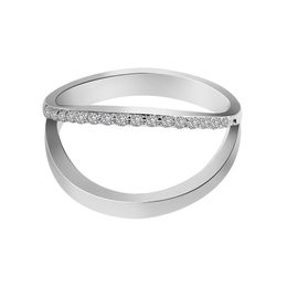 Akzent Ring 'Jannike' Damen Gr&ouml;&szlig;e 48 silber