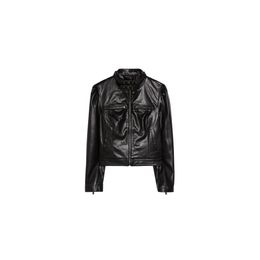 Bershka Between-Season Jacket female size S Black