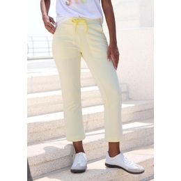 ELBSAND Damen Sweathose &raquo;Vanya aus bequemer Sweatware&laquo; bequeme 7/8 Hose, Schlupfhose aus kuscheliger Sweatware, Jogginghose S (36), N-Gr
