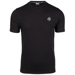 Gorilla Wear T-Shirt 'Oregon ' Herren Gr&ouml;&szlig;e XL grau / blutrot / schwarz
