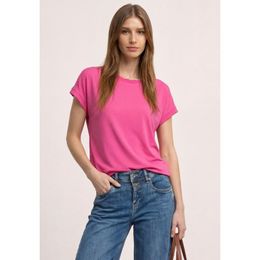 Street One Damen Street One Shirttop mit Deko-Tape pink 46
