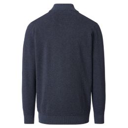Casamoda Herren Troyer "Casamoda Stricktroyer uni"saphirblau, Gr. S, 100% Baumwolle, Pullover