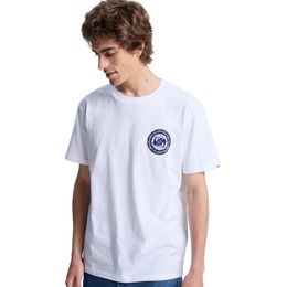 Quiksilver Shirt 'EV Duality' male size XL marine blue / White