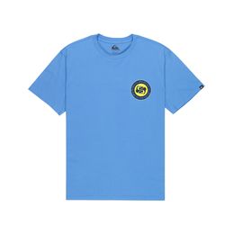 Quiksilver Shirt 'EV Duality' male size XS Navy / Azure / Light yellow / White