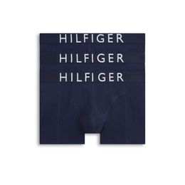 Tommy Hilfiger Underwear Herren Trunk Spar-Pack, 3 Stk. elastischer Bund mit Markenschriftzug, k&ouml;rpernahe Form blau XL (54), 3 Stk.