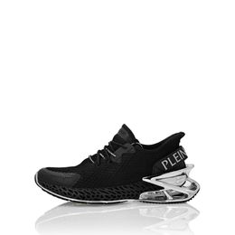 Plein Sport Sneaker 'Thunder Force Genx 01' Herren Gr&ouml;&szlig;e 38 schwarz / silber Sommerschuhe