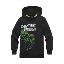 Kidsworld Sweatshirt Jungen Gr&ouml;&szlig;e 176/182 gr&uuml;n / schwarz / wei&szlig;