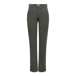 Only Damen Only Anzughose &raquo;ONLRAFFY &ndash; Hose mit geradem Bein und Stretchkomfort&laquo; Materialmix grau M (38), L&auml;nge 30
